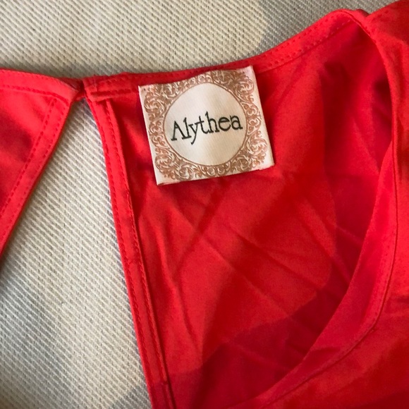 Alythea | Tops | Alythea Fitted Blouse With Looped Buttons Size M ...